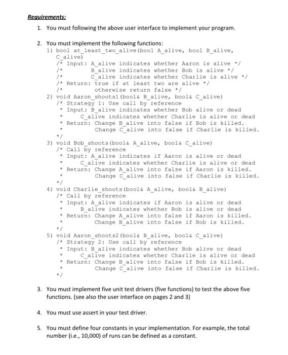 Solved Need Help Creating This Program Writing It In C 