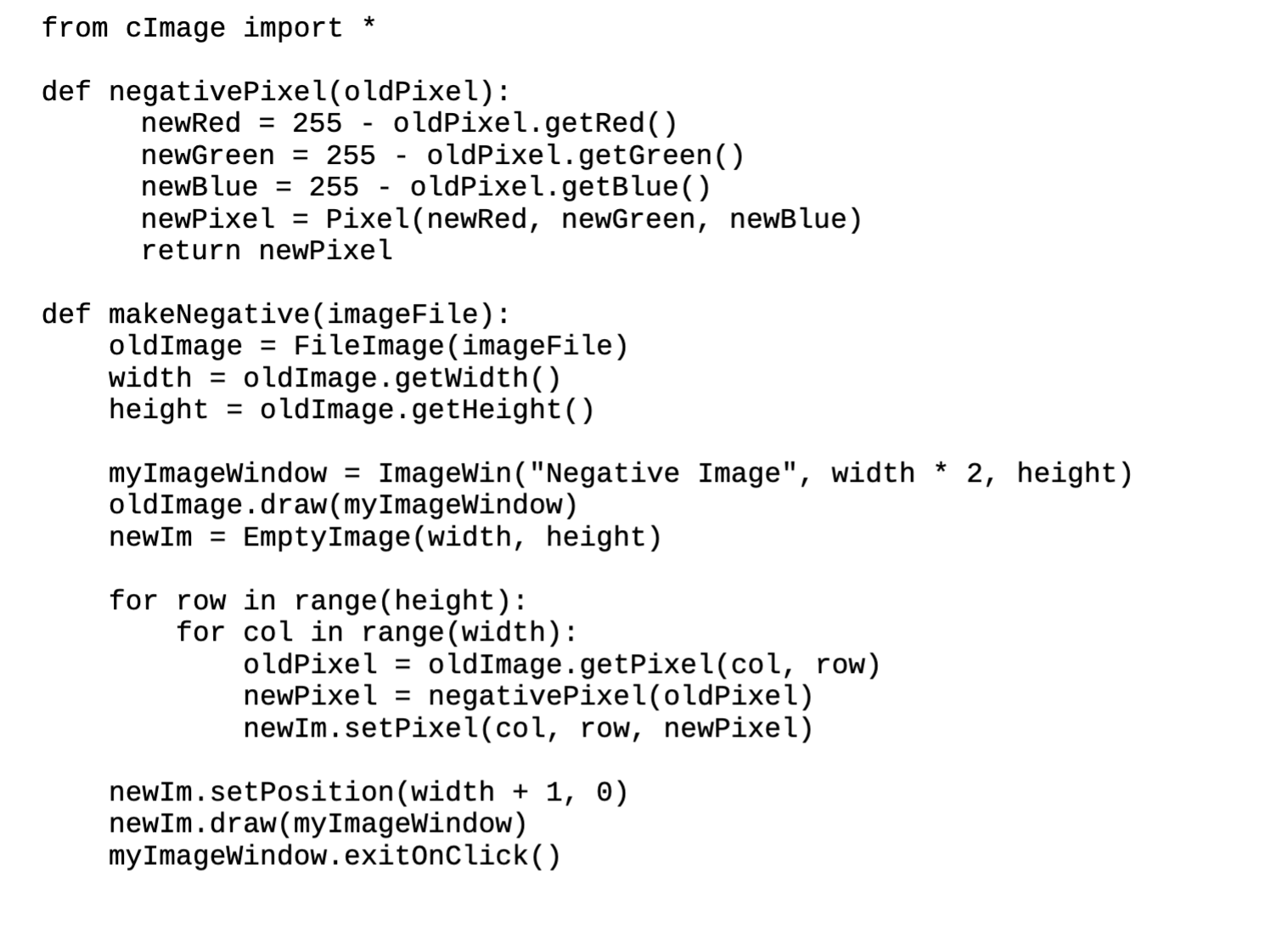 Solved 40 points) Let’s play with the example code from the | Chegg.com
