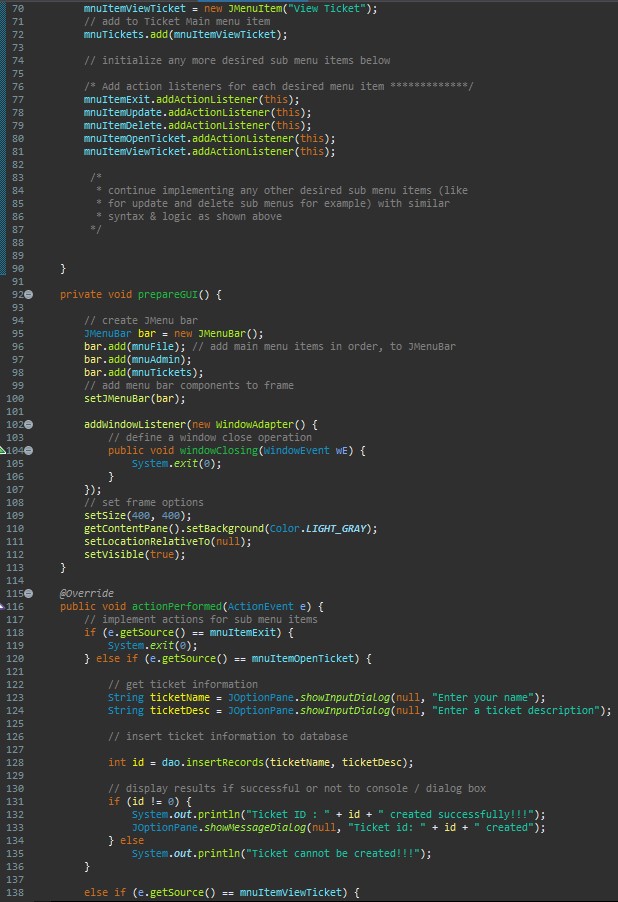 Sample Code Given: package javaapplication1; import | Chegg.com