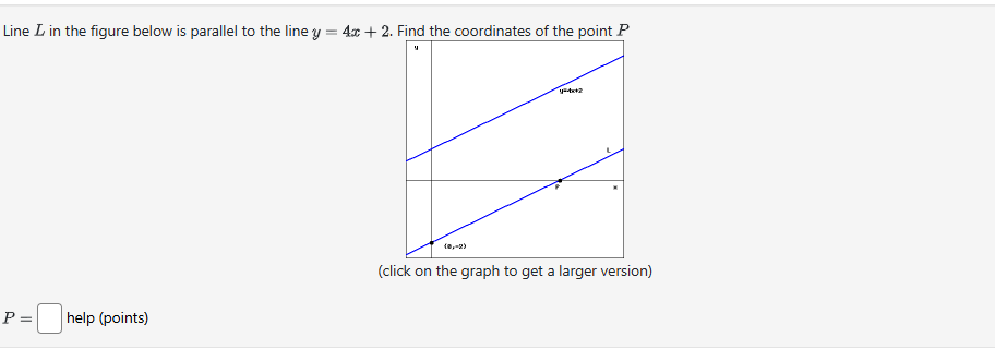 Solved Line L ﻿in the figure below is parallel to the line | Chegg.com