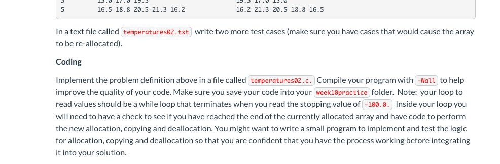 Solved Question 3 A Dynamically Growing Array Problem 