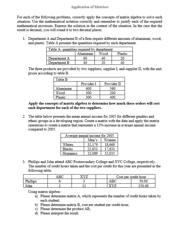 Solved Can you help with the following verbal math exercises | Chegg.com