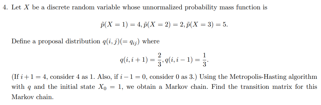 Solved Let X be a discrete random variable whose | Chegg.com