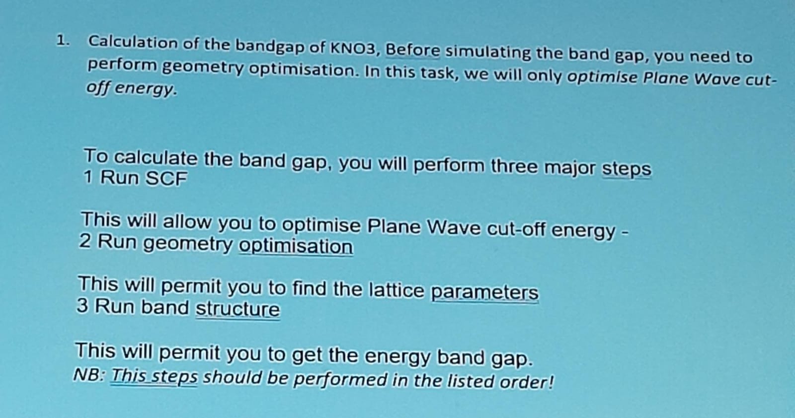 Solved Calculation of the bandgap of TiO2, ﻿Before | Chegg.com