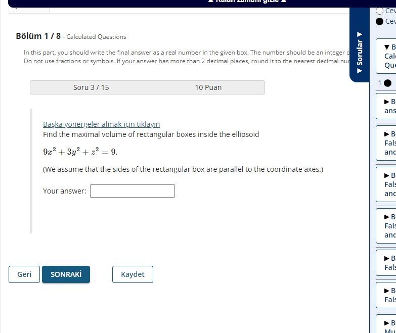 Solved In this part, you should write the final answer as a | Chegg.com
