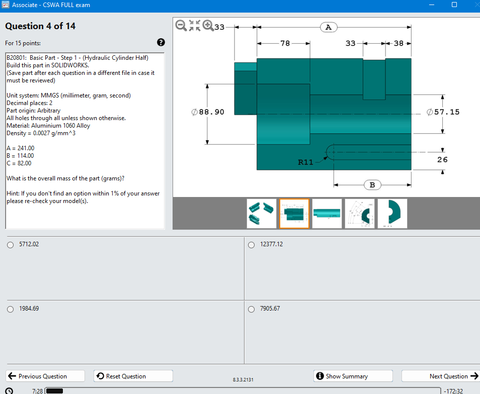 Solved Associate - CSWA FULL exam Question 4 of 14 For 15 | Chegg.com