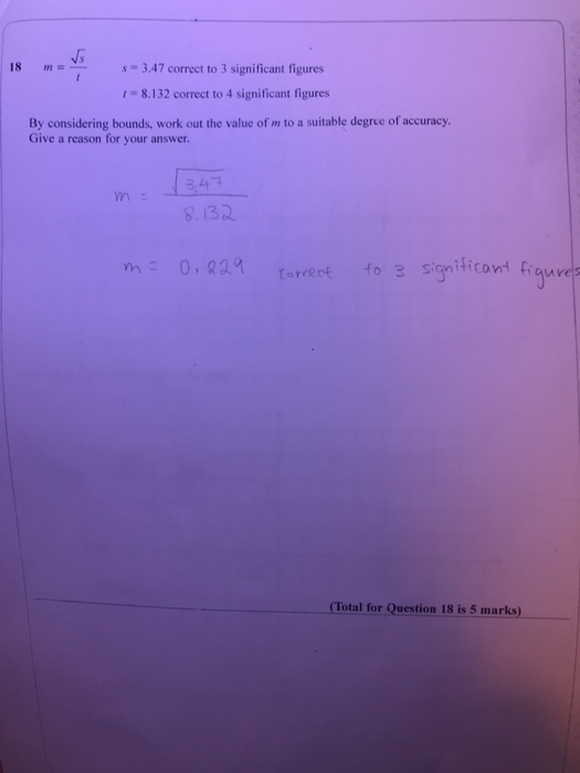 Solved vs 118 s-3.47 correct to 3 significant figures m= - | Chegg.com