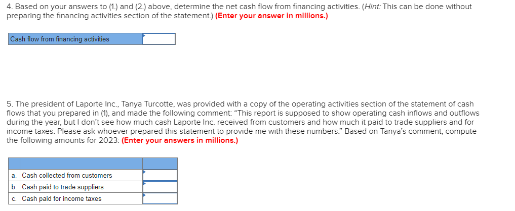 Solved P11-5 (Algo) (Appendix 11A) Preparing the Statement | Chegg.com
