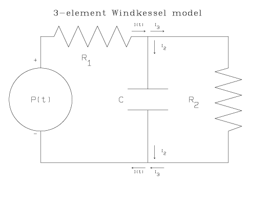 Solved solve the 3 element windkessel model determine | Chegg.com