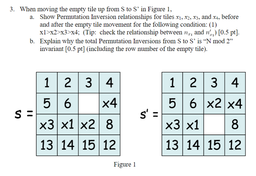 Solved Permutation Inversions and N mod 2 help! DO NOT COPY | Chegg.com