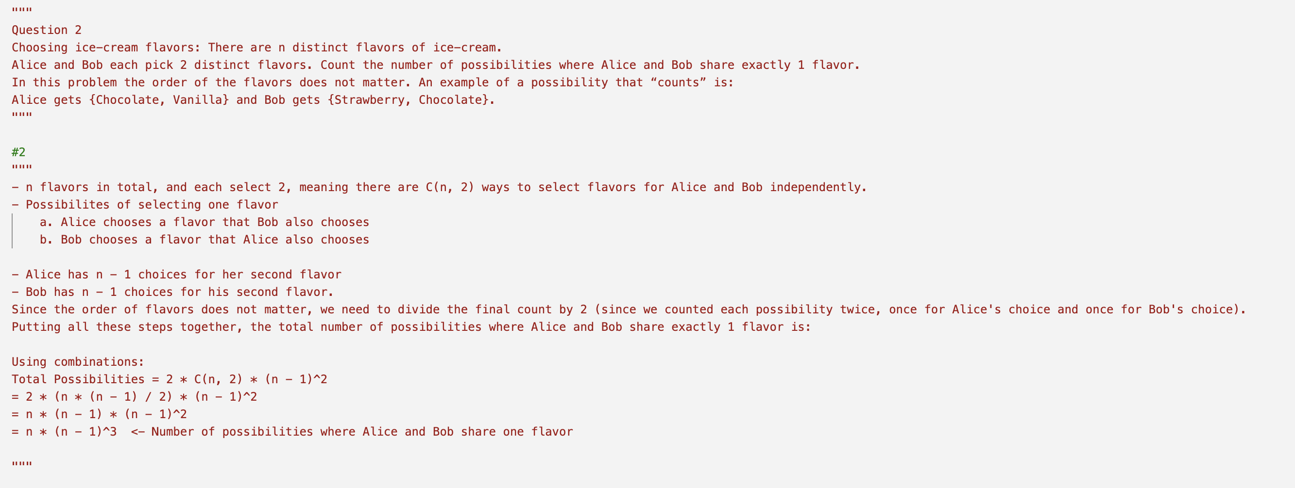 Solved Hi i'm doing a homework problem based on the rules of | Chegg.com
