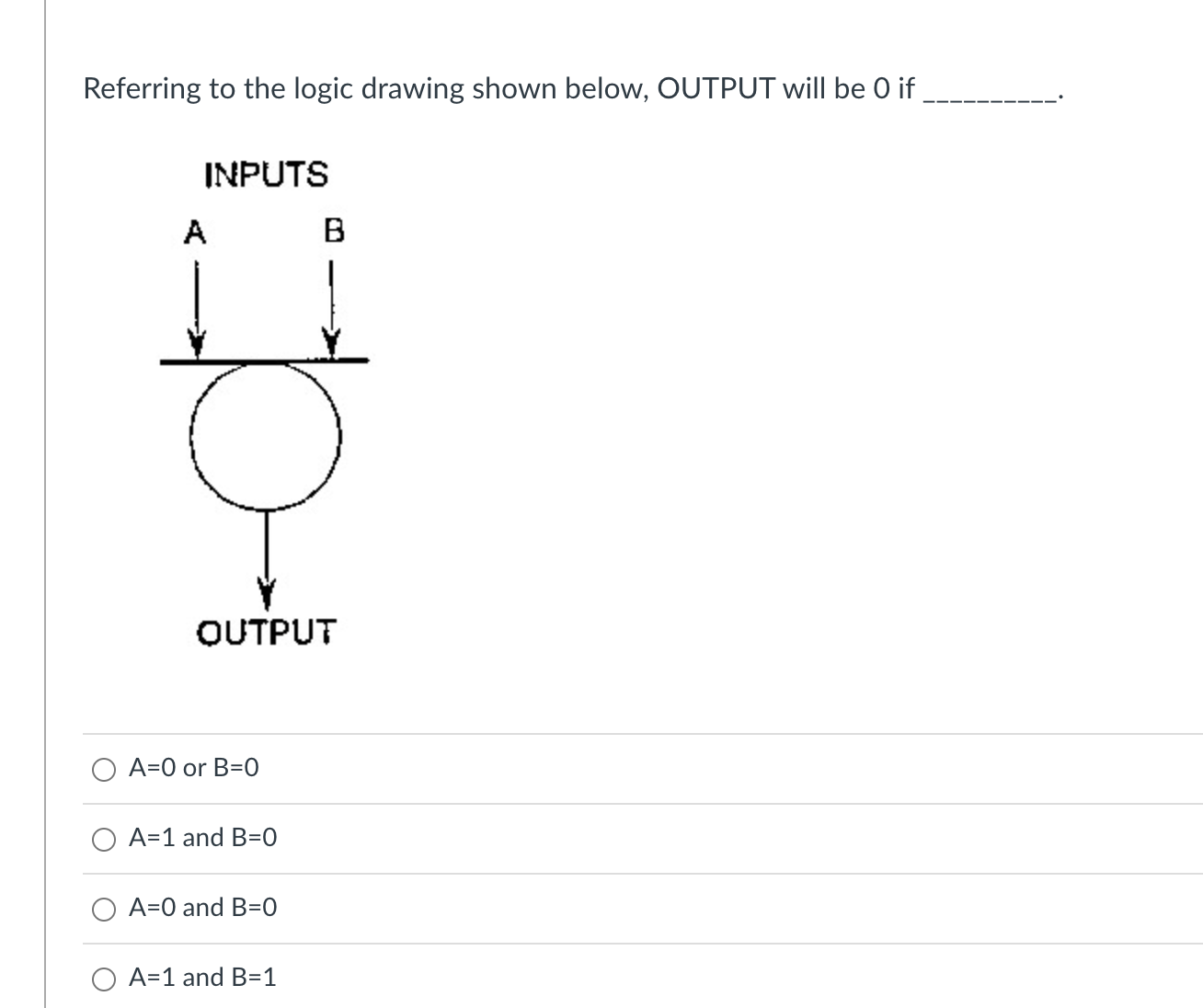 Solved Referring to the logic drawing shown below, OUTPUT | Chegg.com