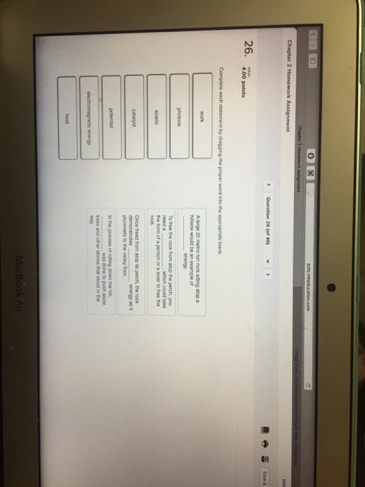 Solved Complete each statement by dragging the proper word | Chegg.com