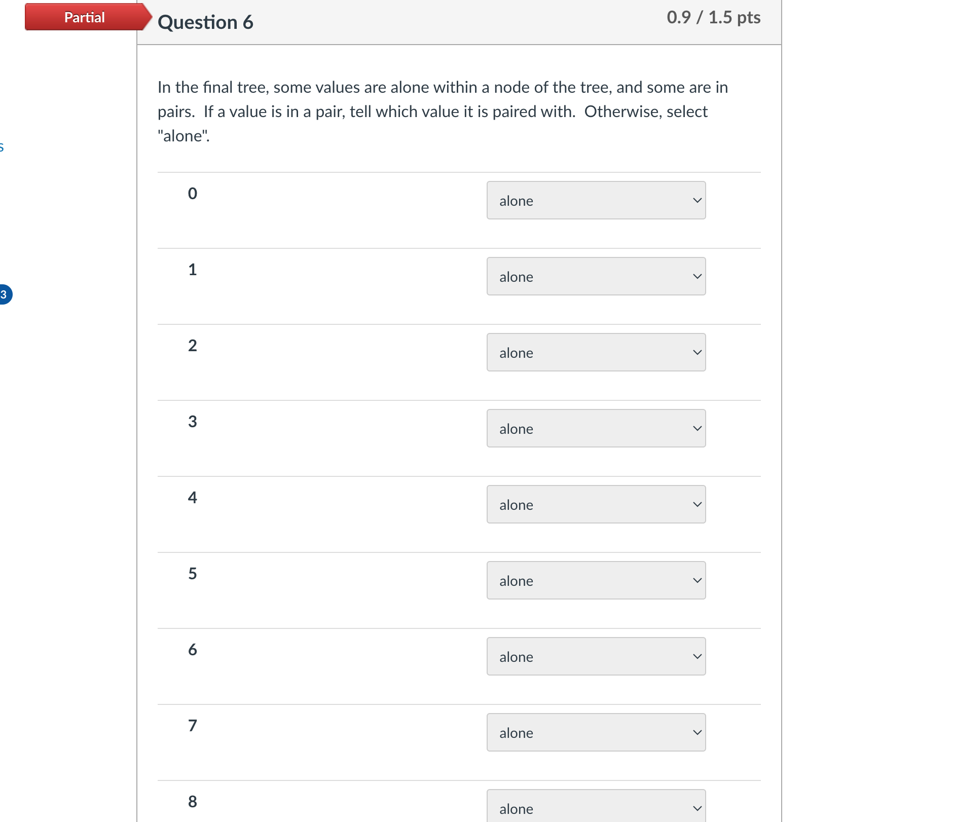 Solved build a 2-3 tree by inserting the following values, | Chegg.com