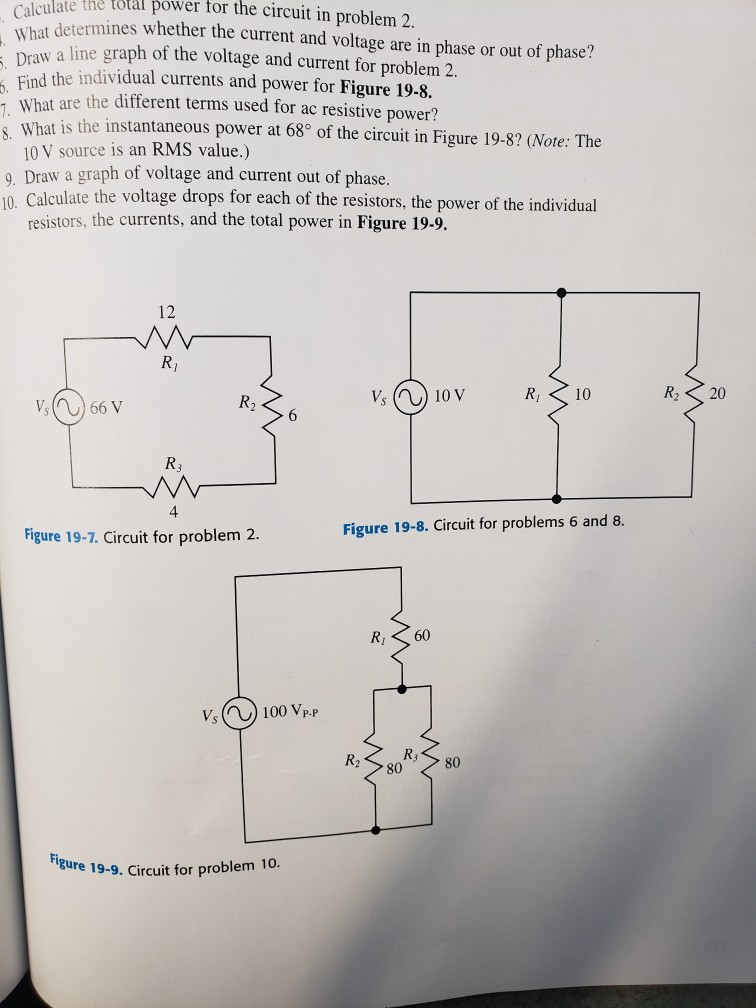 Solved Chapter 19 Resistive Ac Circuits Questions and | Chegg.com