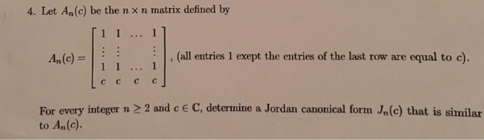 Solve the following Question from Linear Algebra | Chegg.com