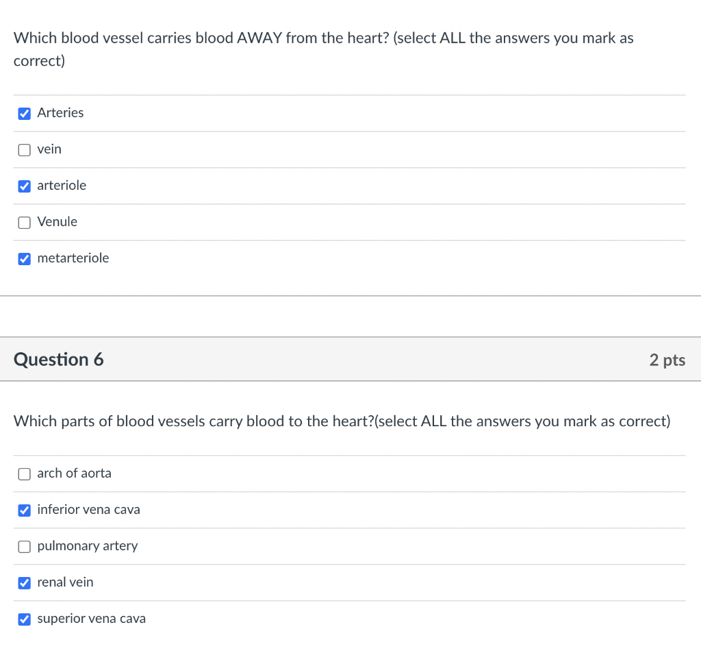 Solved Venous blood is only in veins. True False Which | Chegg.com