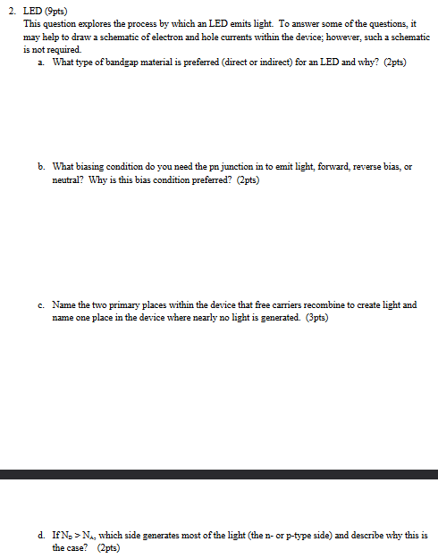 Solved b. What biasing condition do you need the pn junction | Chegg.com