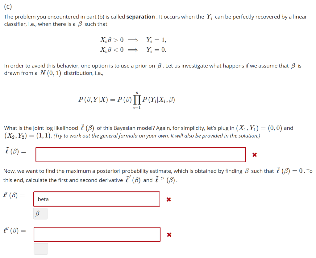 Solved (c) The problem you encountered in part (b) is called | Chegg.com