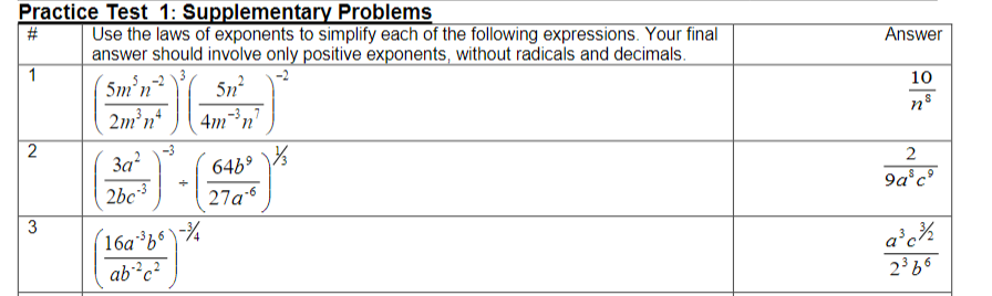 Solved Need help with practice problems how do you get these | Chegg.com
