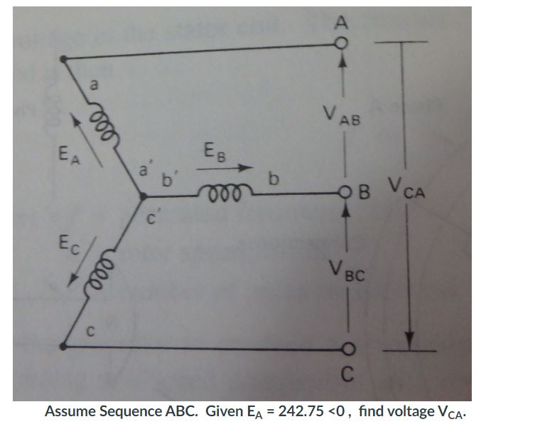 Solved Assume Sequence ABC. Given E_(A)=242.75
