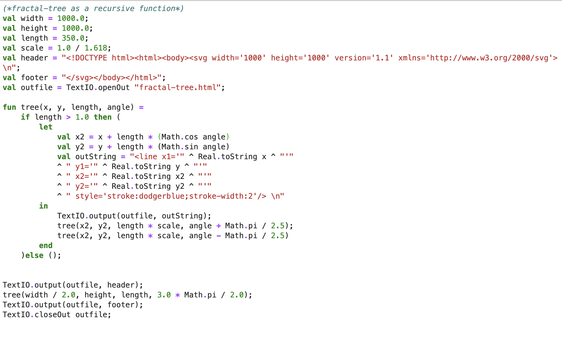 Rewrite the following code as an interative function | Chegg.com