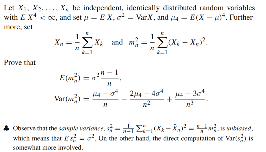 Solved Let X1,X2,…,Xn be independent, identically | Chegg.com