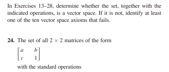 Solved In Exercises 13–28, determine whether the set, | Chegg.com