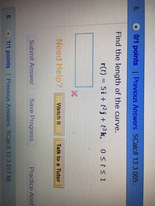 Solved Find the length of the curve. r(t) = 5i + t^2j + | Chegg.com