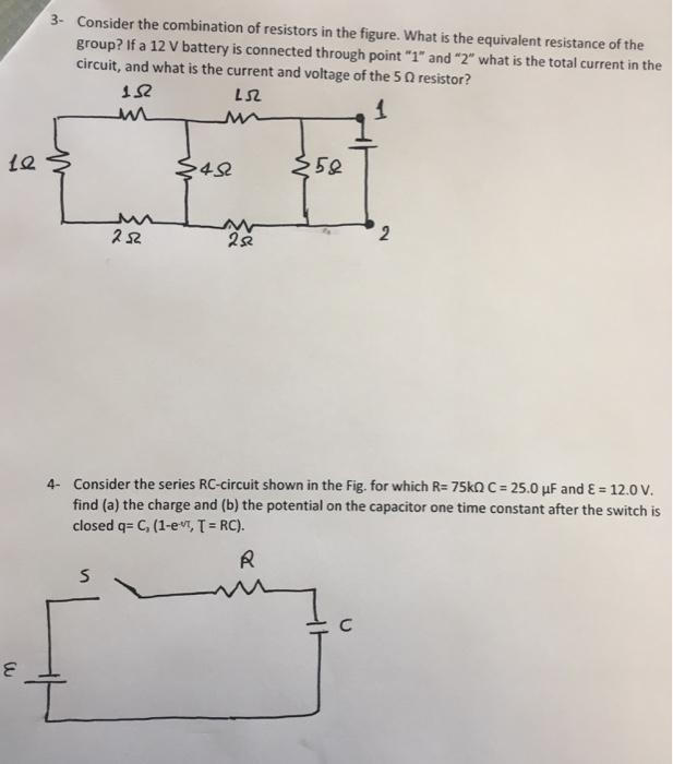 Solved Consider the combination of resistors in the figure. | Chegg.com