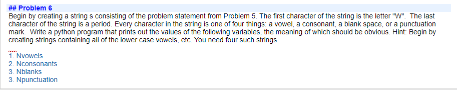 Solved \#\# Problem 5 Write an expression whose value is the | Chegg.com