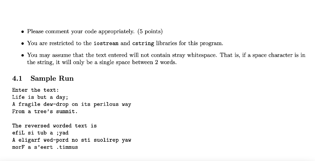 Solved intro C++ program, instructions included in | Chegg.com