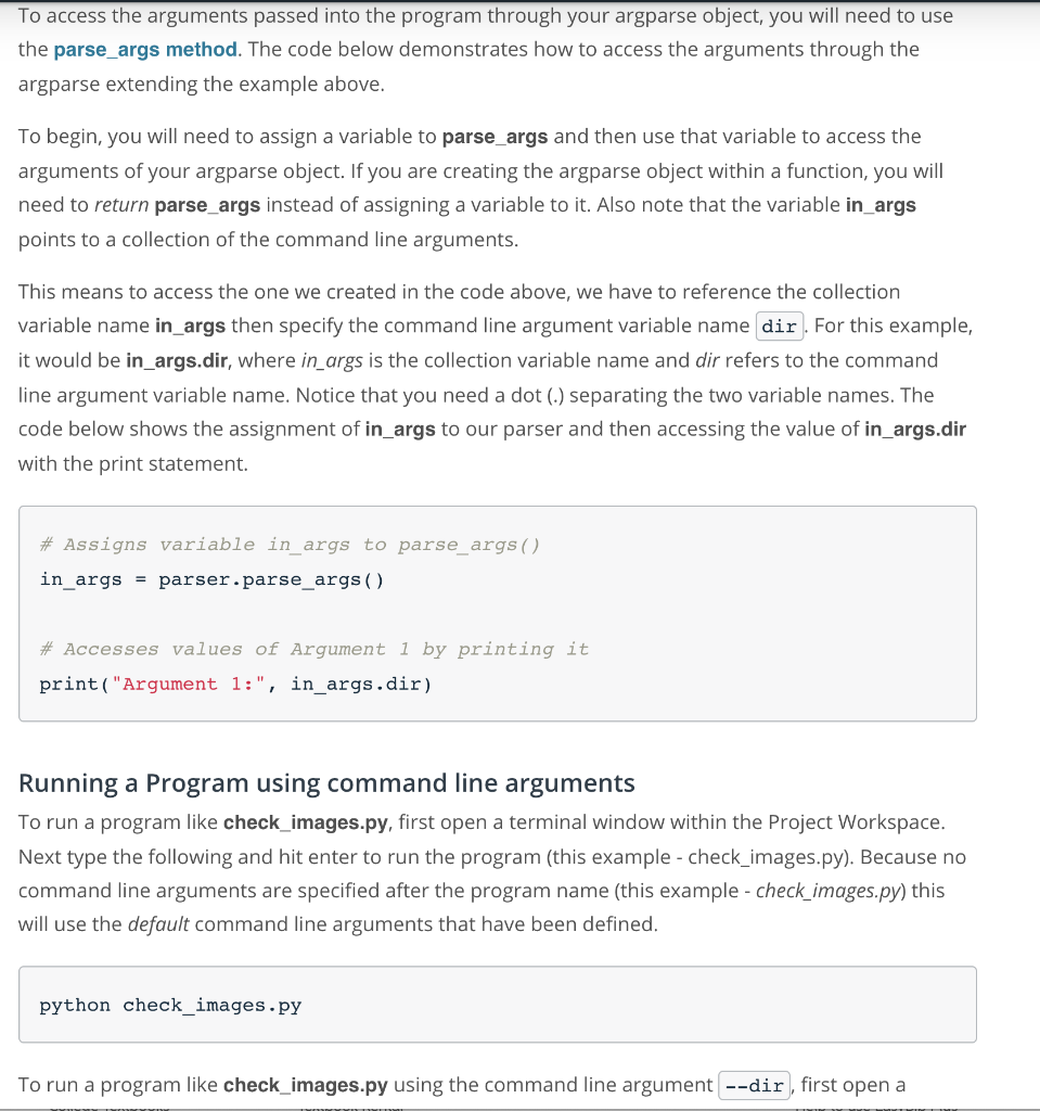 Solved #TODO: 1: Command Line Arguments Fill code in the | Chegg.com