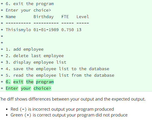 Solved Your program exited with signal 6 (SIGABRT - Aborted) | Chegg.com
