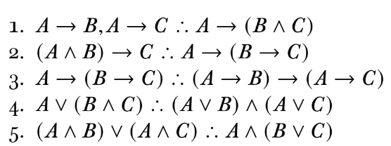 Solved FORMAL PROOF | TFL | ONLY QUESTIONS 1, 3, & 5 | Chegg.com