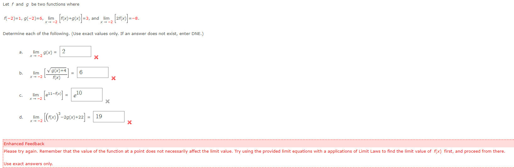 Solved Let f ﻿and g ﻿be two functions | Chegg.com