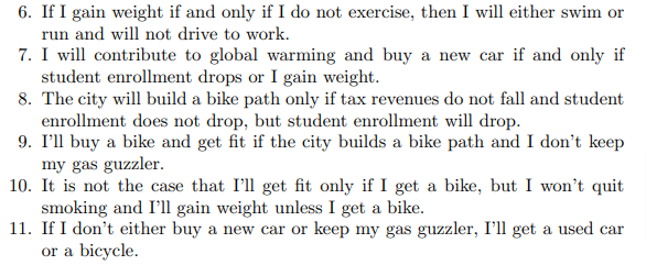 Solved Part C Using the symbolization key given, translate | Chegg.com