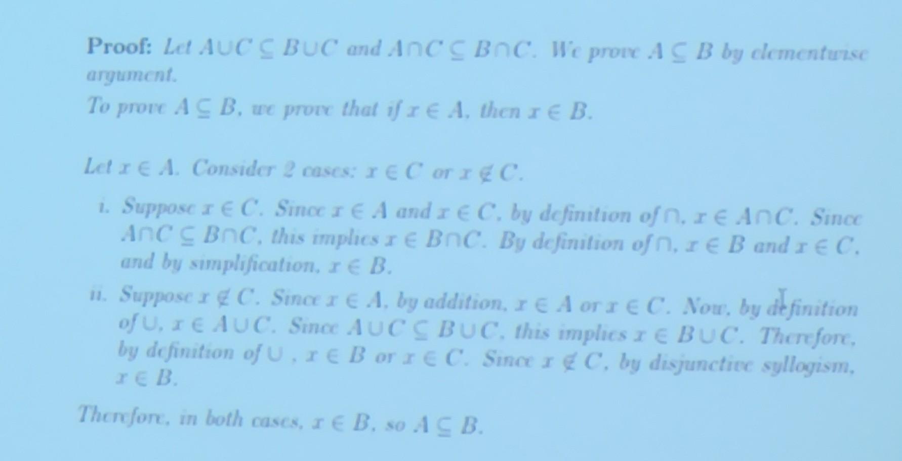 (a) [6 Pts] Disprove using a counter-example: If | Chegg.com