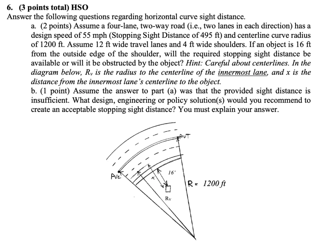 Solved 6. (3 points total) HSO Answer the following | Chegg.com