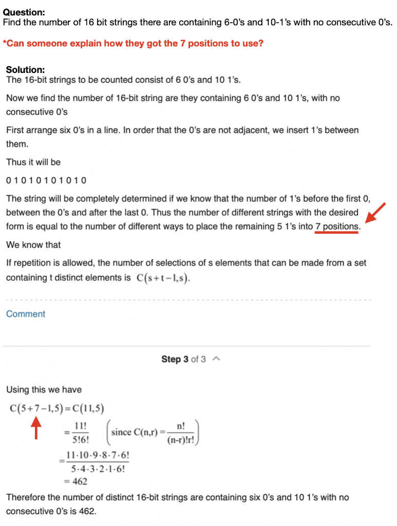 Solved Question: Find the number of 16 bit strings there are | Chegg.com