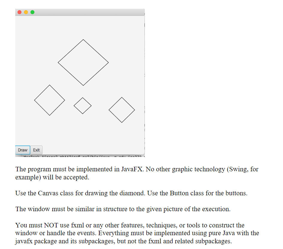 Solved In this assignment, you will develop a graphical user | Chegg.com