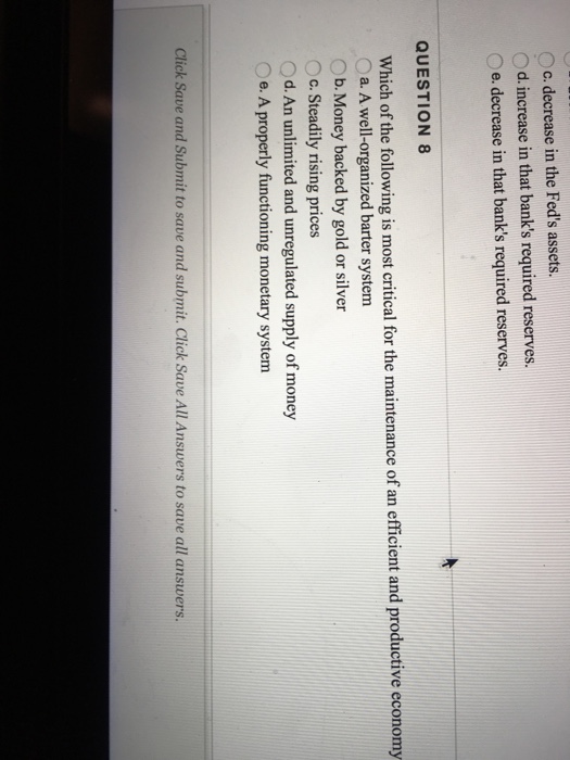 Solved Question Completion Status: QUESTION 5 Compared to | Chegg.com