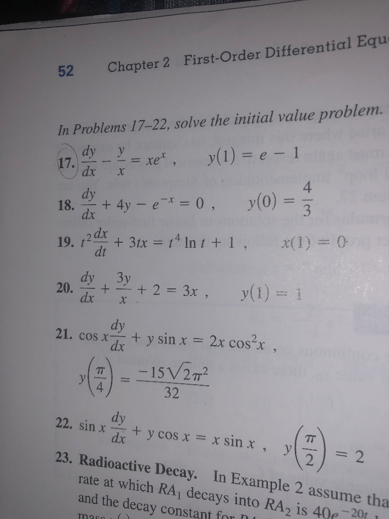 Solved Hello I Need A Full Solution Of Problem Number 19 Chegg