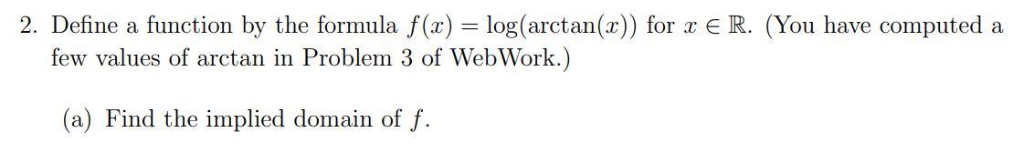 Solved 2. Define a function by the formula f(x) = | Chegg.com