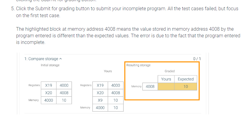 Solved COMPLETE NUMBER 6 WITH LEGv8 | Chegg.com
