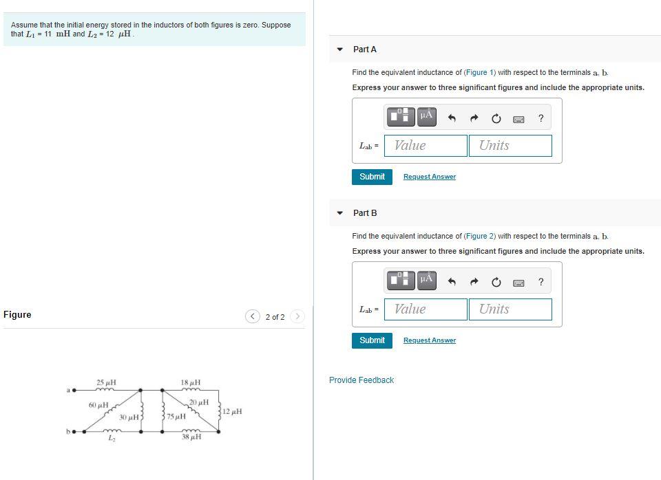 Solved Assume that the initial energy stored in the | Chegg.com