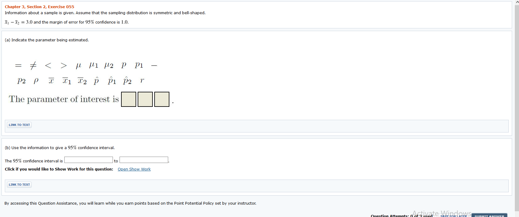 Solved Chapter 3, Section 2, Exercise 055 Information about | Chegg.com
