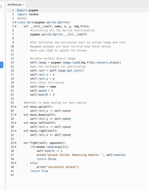 Solved Part A Understanding Pygame Within this lab I have | Chegg.com