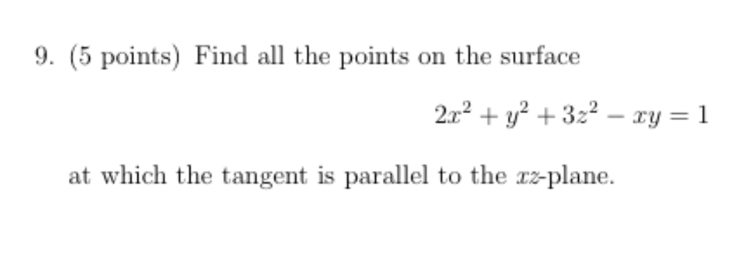Solved (5 ﻿points) ﻿Find all the points on ﻿the | Chegg.com