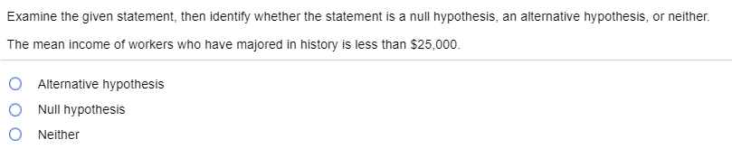 Solved Examine the given statement, then identify whether | Chegg.com